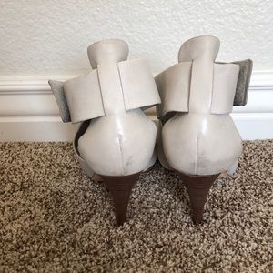 Theory | Shoes | Theory Leather Wrapped Heels | Poshmark